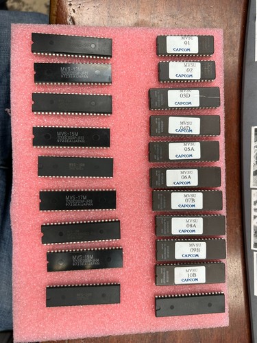 Marvel vs Street Fighter CPS 2 complete original ROM set working | eBay