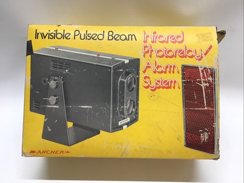 Vintage Archer Radio Shack Tandy Infrared Beam Photorelay Alarm System ...