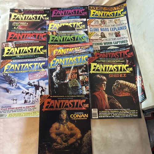 STARLOG FANTASTIC FILMS SCI FI FANTASY MOVIE MAGAZINE LOT Of 15 Star ...