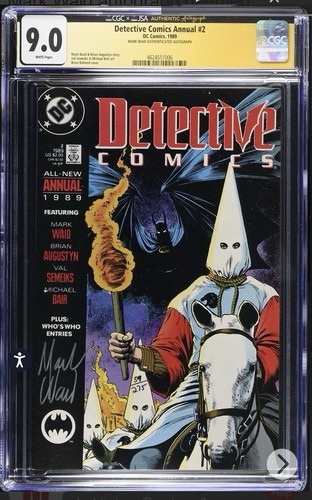Detective Comics Annual #2 CGC 9.0 Autographed Mark Waid / COA | eBay