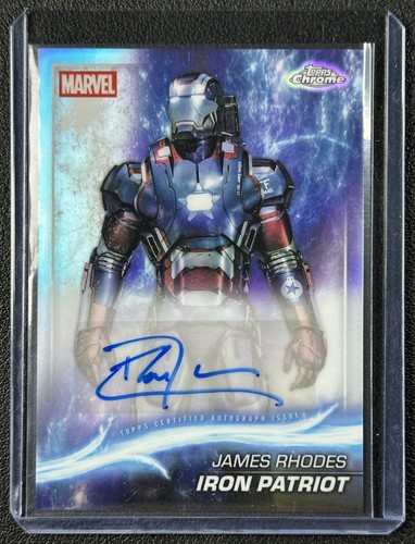 DON CHEADLE AS JAMES RHODES 2025 TOPPS CHROME MARVEL STUDIOS #AA-DC ...