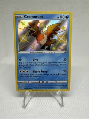 Pokémon TCG Cramorant Shining Fates SV030/SV122 Holo Shiny Holo Rare | eBay