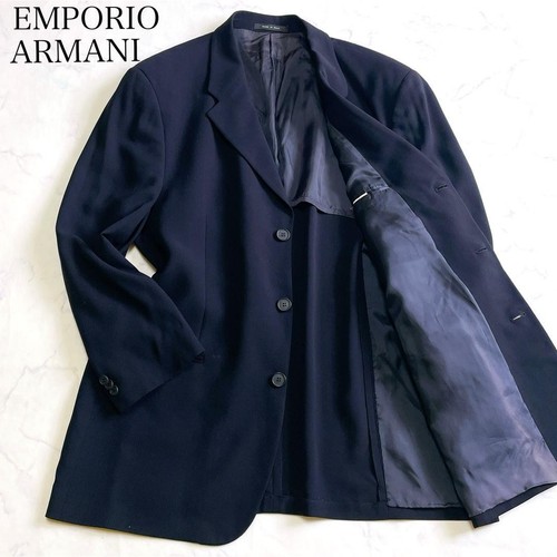 Emporio Armani Vintage Tailored Jacket Size 56 Navy rare Men's From ...