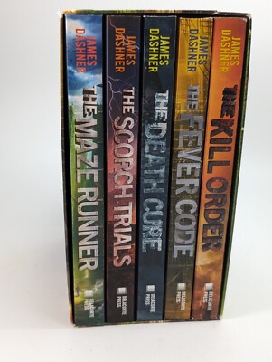 The Maze Runner Series Complete Collection Boxed Set (5-Book ...