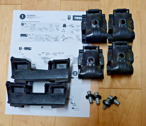 Thule Evo Flush Rail Fit Kit 186013 Kia Sportage Hyundai Tucson | eBay
