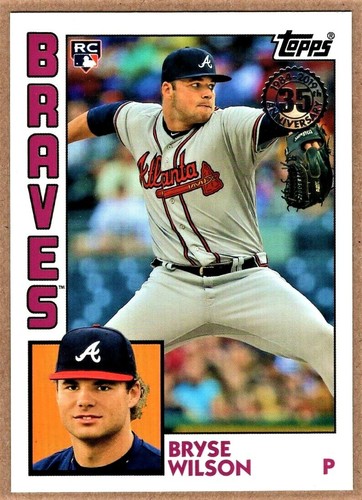 Bryse Wilson - 2019 Topps 35TH Anniversaire 1984 Rétro RC | eBay