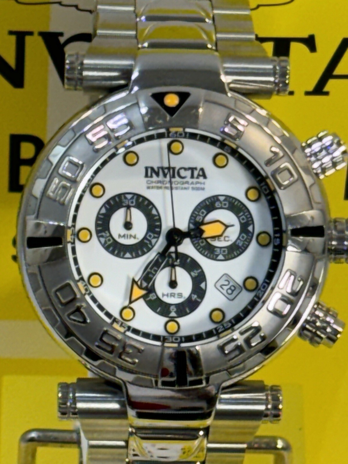invicta mens watch / RARE HIGH POLISHED SUBAQUA NOMA 1 with TRINITE ...