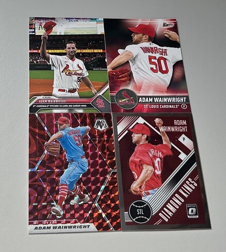 Adam Wainwright 200 Career Wins By Topps NOW + (3) Bonus (4) Cardinals ...