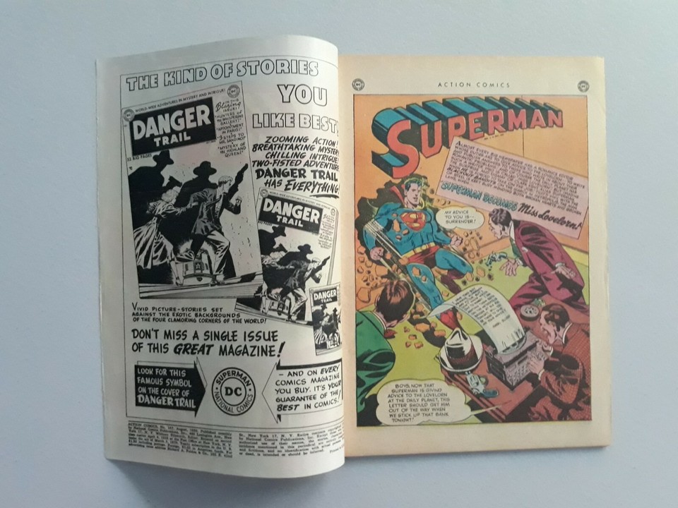 Action Comics 147 DC Comics Golden Age Superman 1950 | eBay