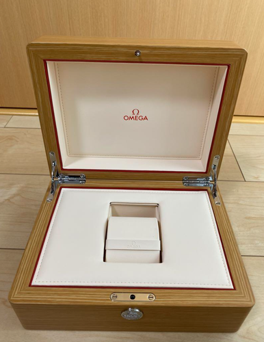 Omega Wooden Watch Box With Travel Cube Box Unused From Japan | eBay