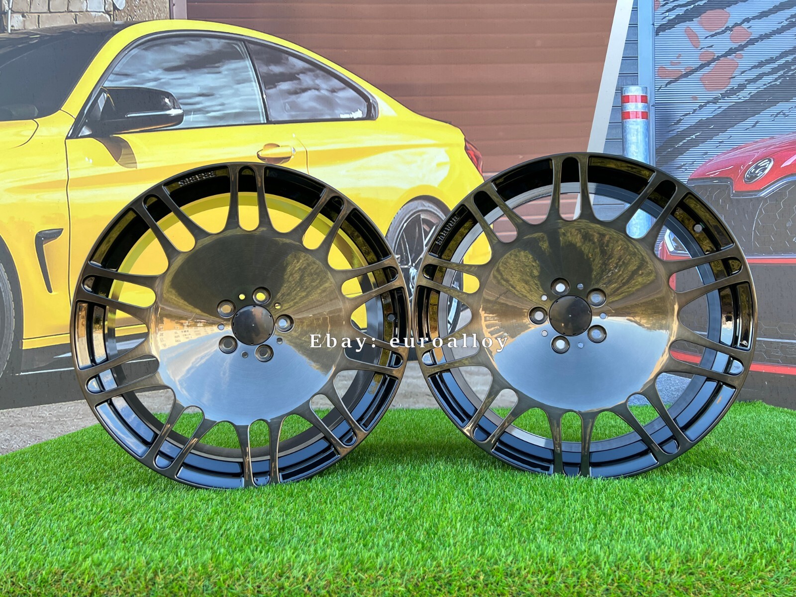 21" 5X112 VIP FORGED BRAB MONOBLOCK style wheels for MERCEDES BENZ E S ...