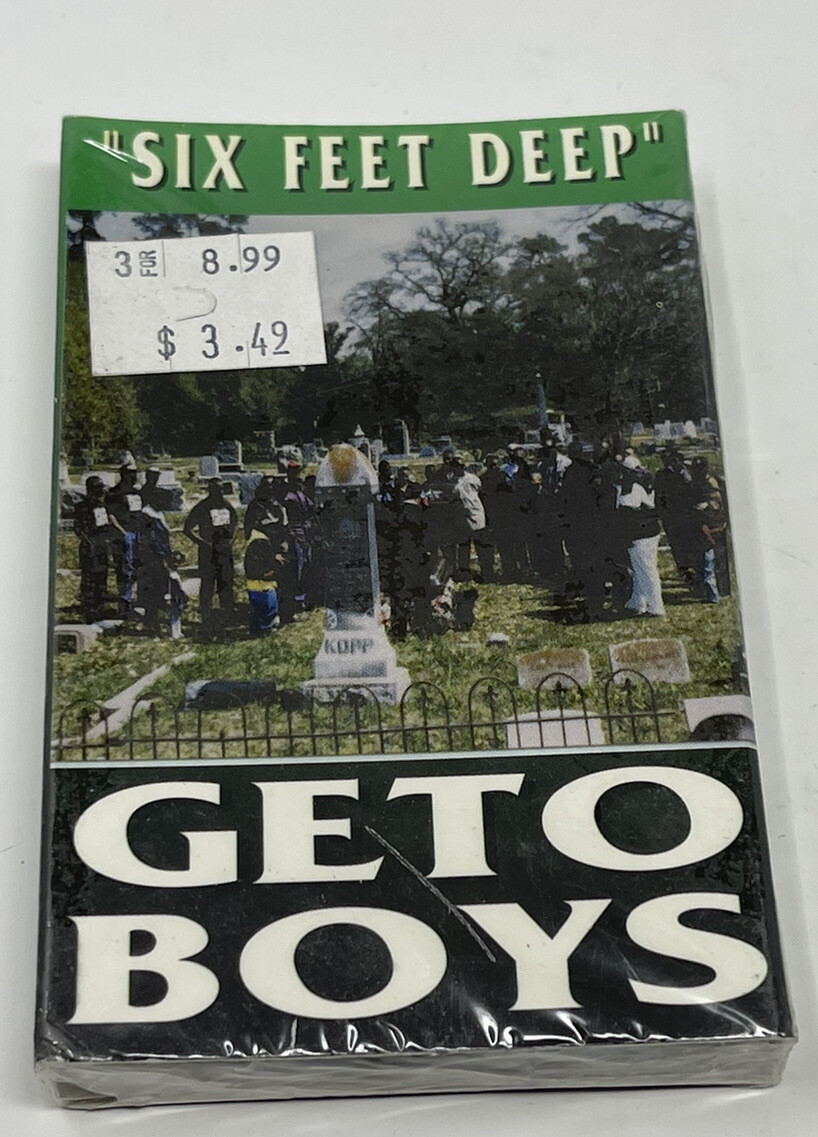 Geto Boys - Six Feet Deep Cassette Single Tape SEALED scarface willie d ...