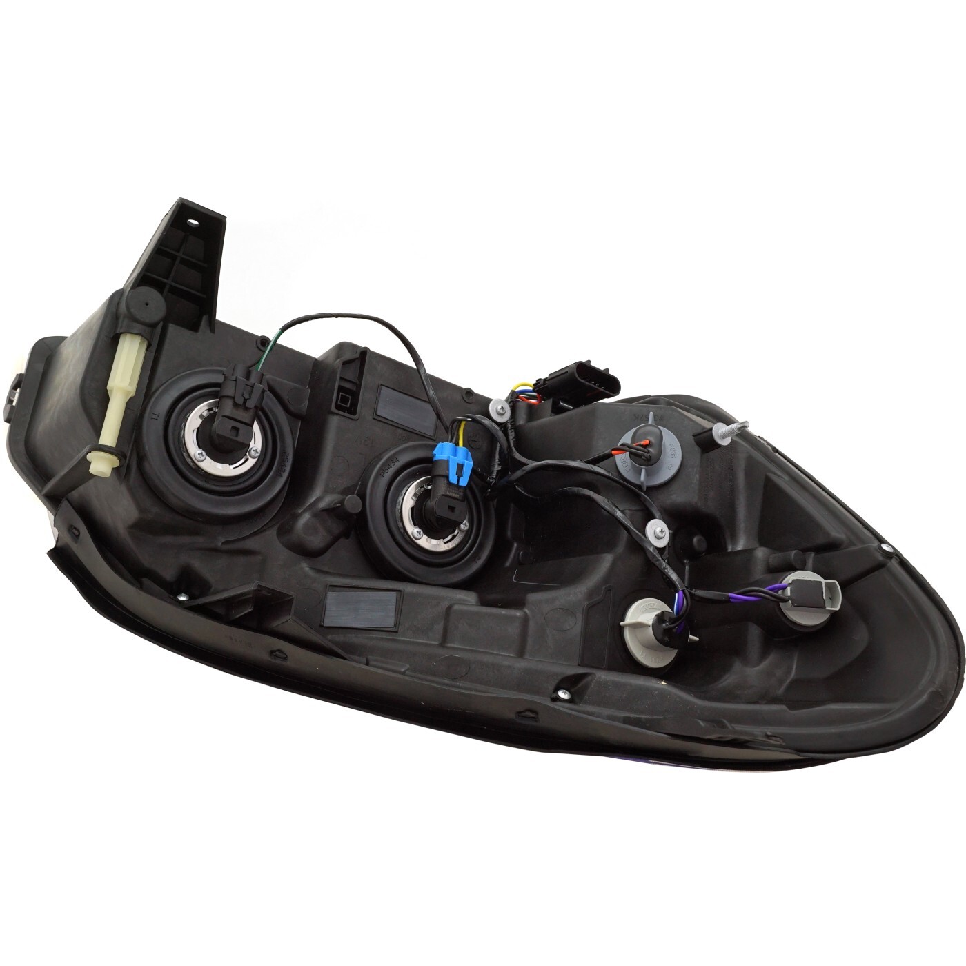 Headlight Set For 2006-11 Buick Lucerne Halogen 5 Bulb Type GM2503277 ...