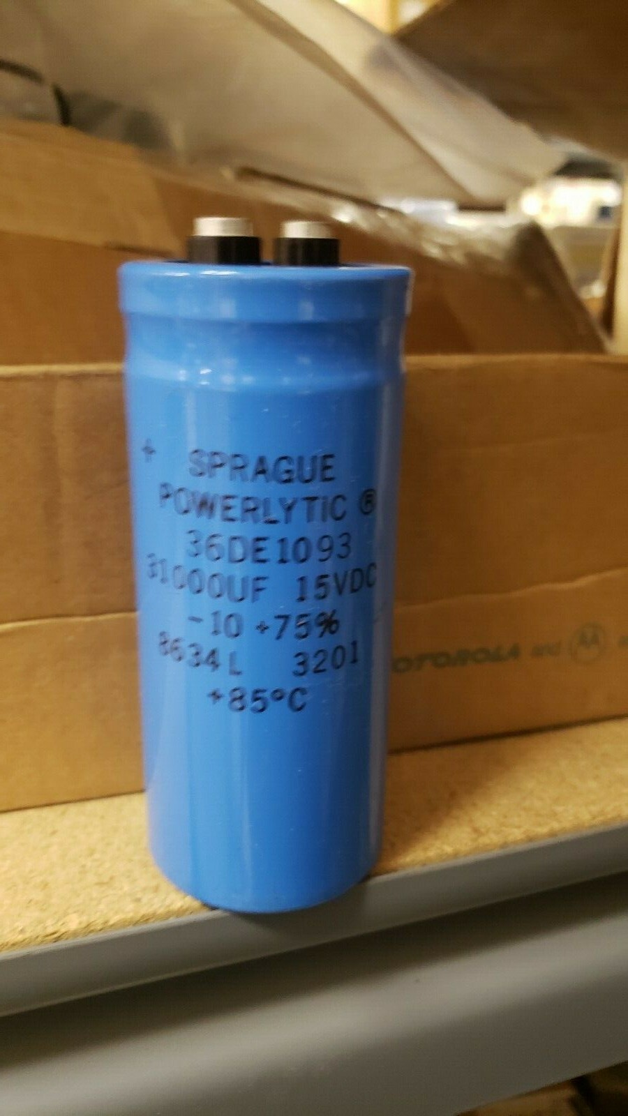 Sprague Powerlytic 31000 MFD 15VDC Electrolytic CAPACITOR 31000uF | eBay