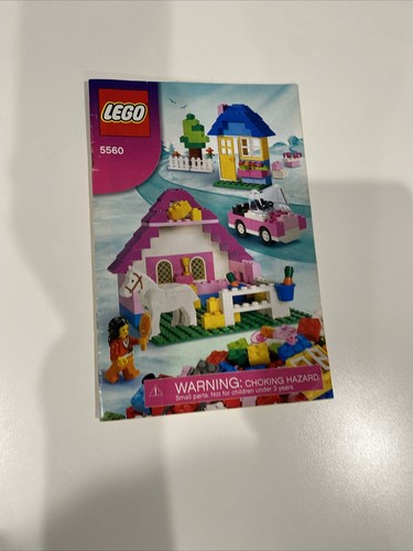 Instruction Book Only For LEGO Large Pink Brick Box 5560 | eBay
