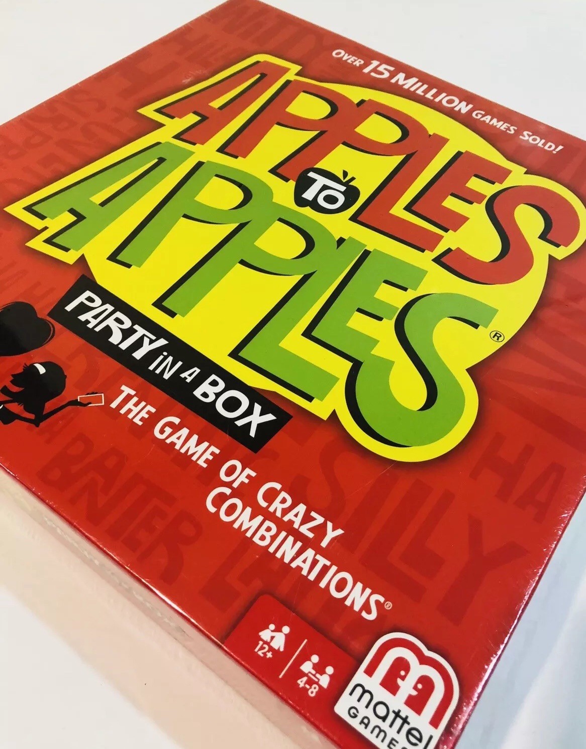 Mattel Apples to Apples Party Box Party Game for sale online | eBay