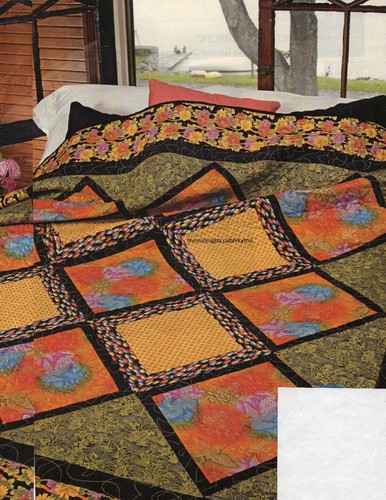 Oriental Treasure Quilt Pattern Pieced CC | eBay