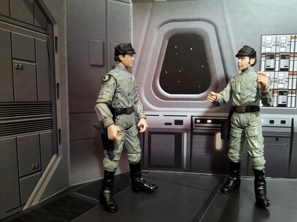 Star Destroyer Hallway Custom Playset Backdrop Star Wars TVC Hasbro ...