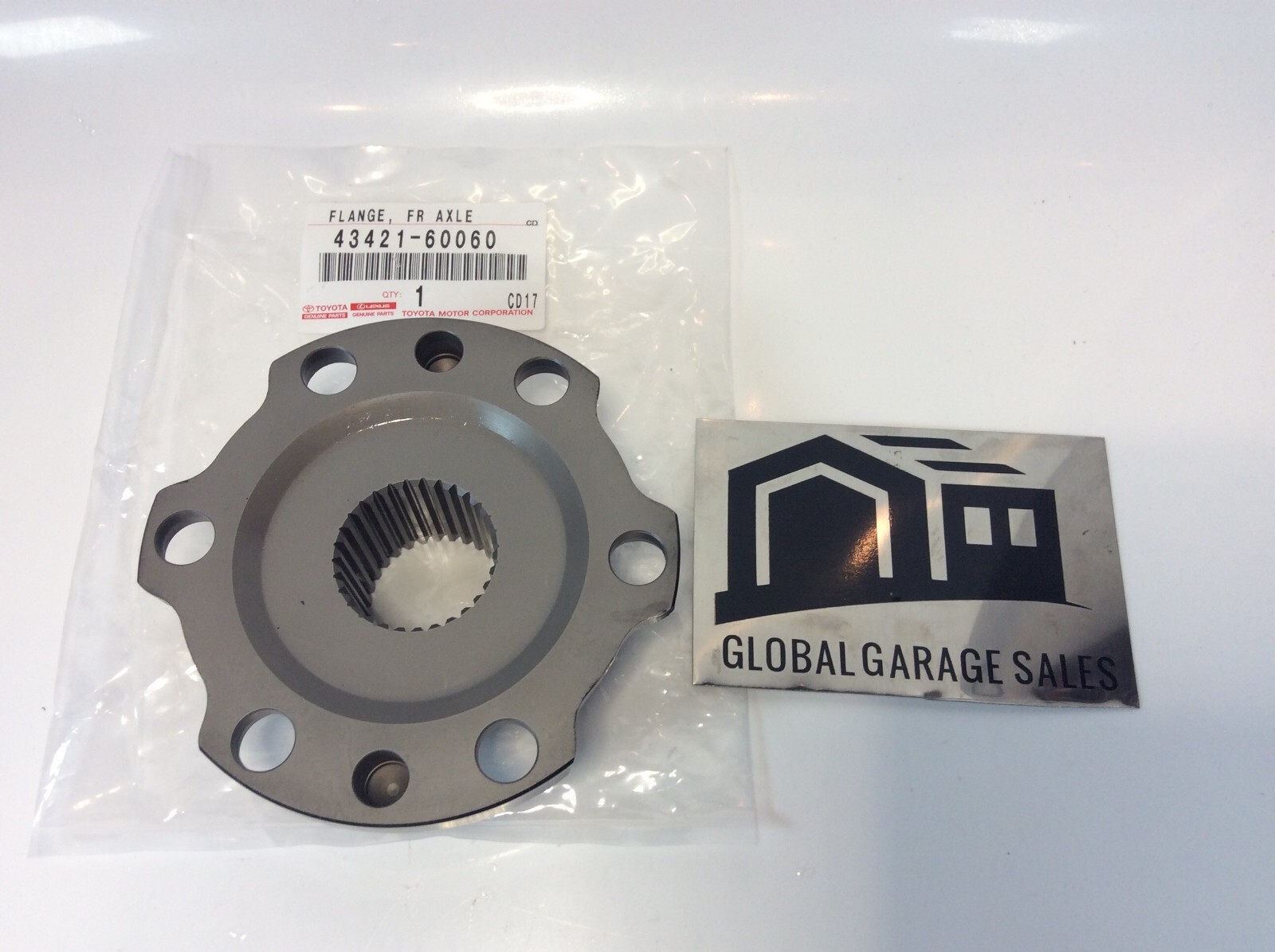 Toyota 43421-60060 Genuine Land Cruiser Lexus LX470 Front Axle Flange ...