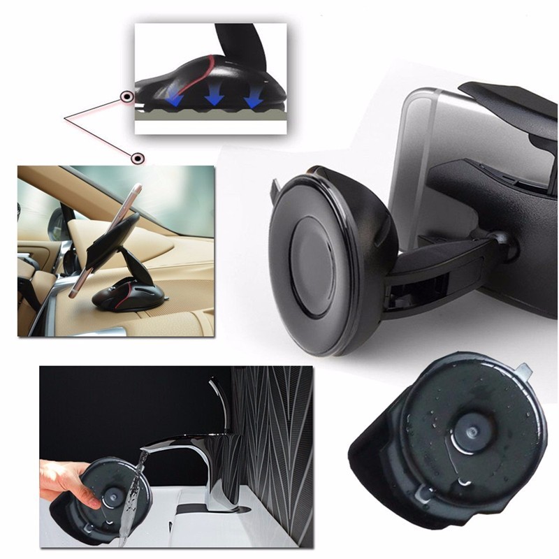 Rotating Car Windshield Mouse Stand Mount Holder Bracket for iPhone ...