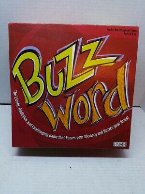 BUZZ WORD Board Game by Patch Complete | eBay