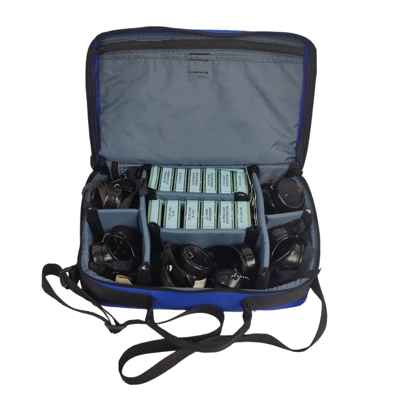 DAAS Vision Simulator Kit Simulation Goggles Set of 7 + Blindfold ...