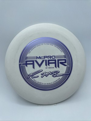 Innova 2015 Paul McBeth 3X McPro Aviar 175g Green with 4PEAT Bottom ...