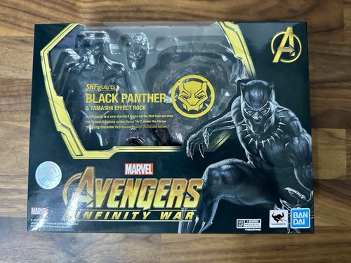 S.H.Figuarts Black Panther Avengers Infinity War & Effect Rock Figure ...