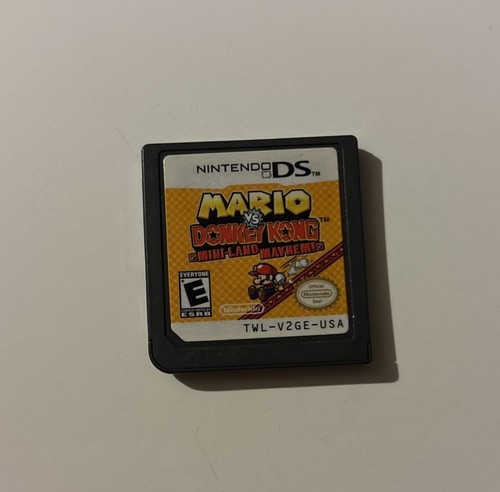 Mario vs Donkey Kong Mini-Land Mayhem (Nintendo DS, 2010) Cartridge ...