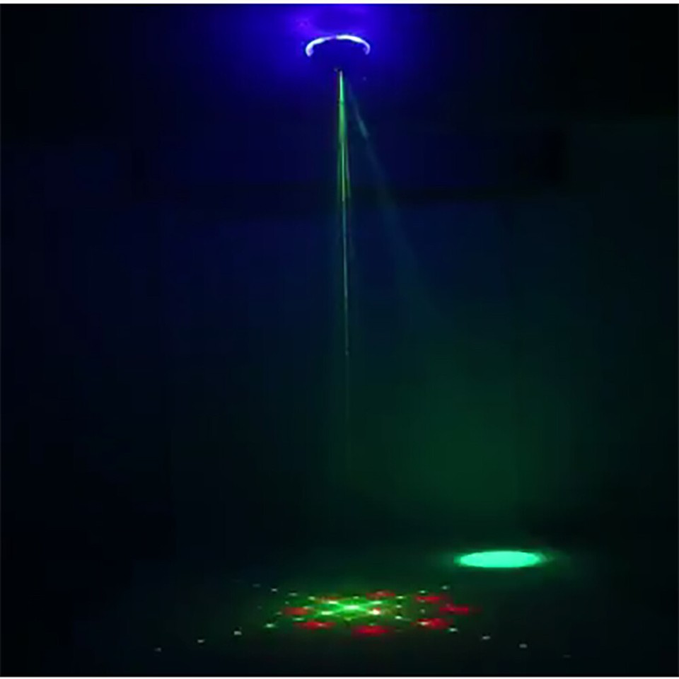 4 in 1 LED Light RGBY 48 Patterns Gobos KTV Laser Lighting Activated ...