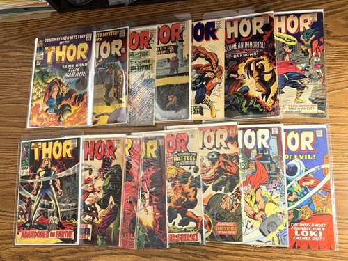 Journey into Mystery/Thor #120, 122, ..172, 180, 191 (x15 Comics ...