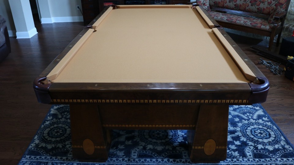 Antique Brunswick Pool Table "Medalist" 1923 | eBay