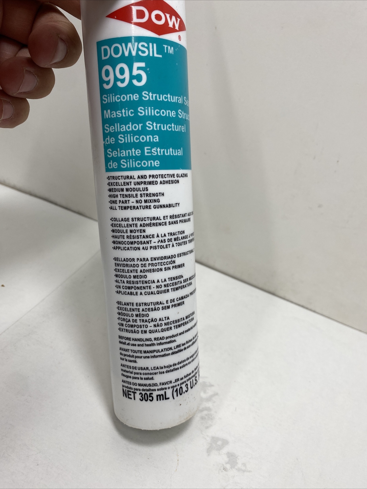 1 Tube Of DOWSIL 995 SILICONE BLACK 10.3 OZ. EX 23/mar/23 | eBay