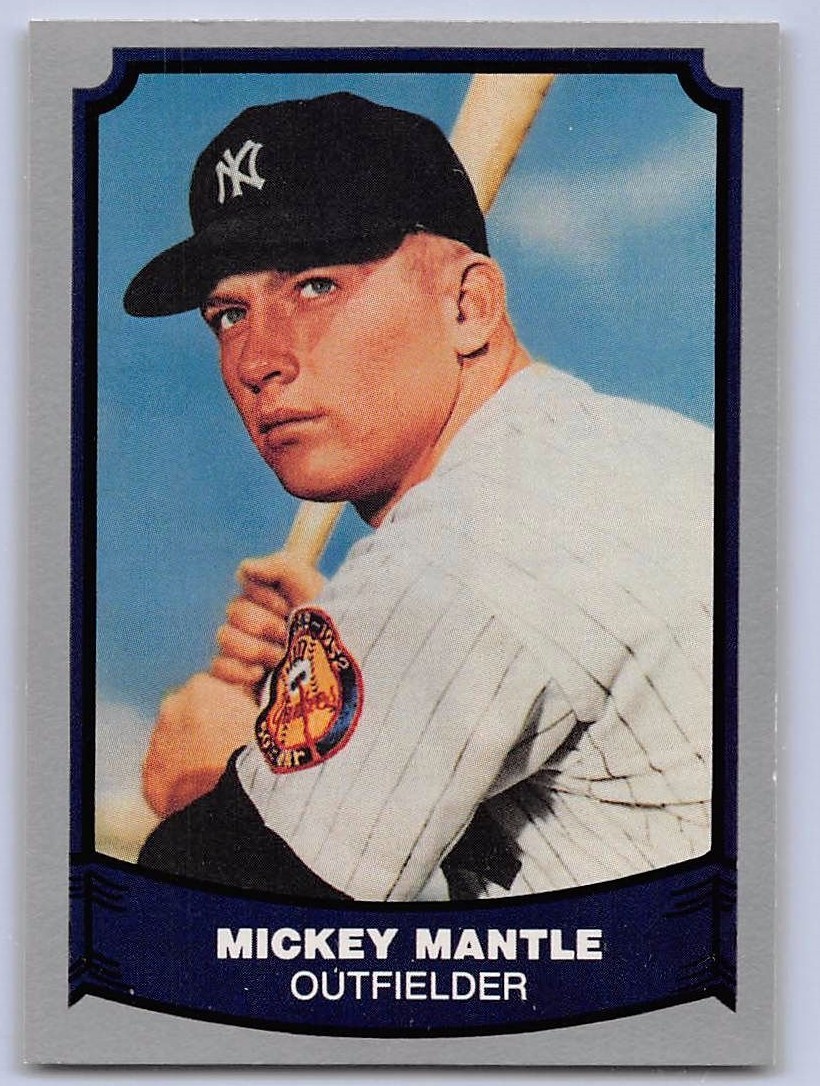 MICKEY MANTLE 1988 Pacific LEGENDS Baseball Card #7 - NEW YORK YANKEES ...