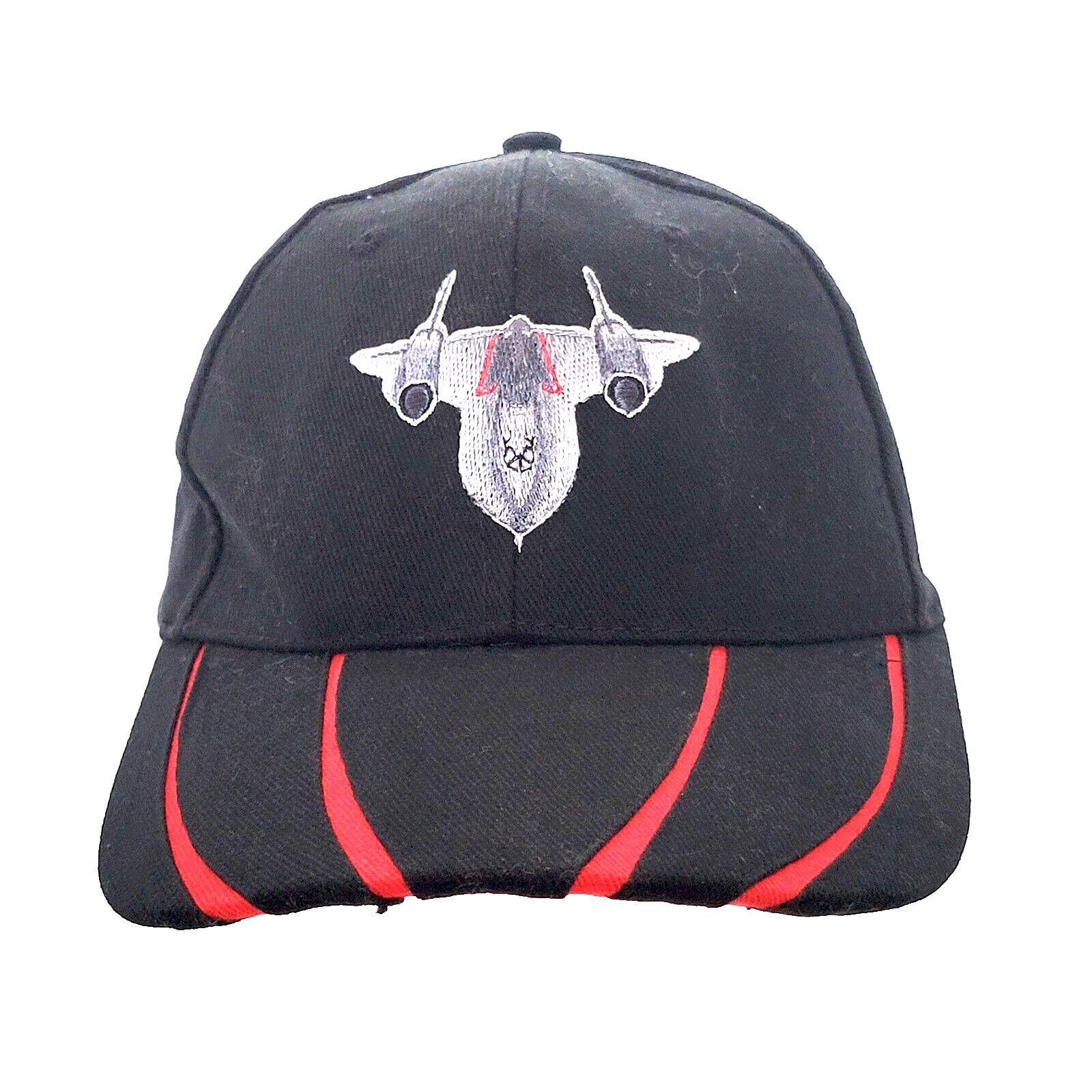 SR-71 Smithsonian Aircraft Black Cap Hat Embroidered … - Gem