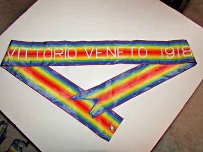 St489 US Army Streamer WW1 Vittorio Veneto 1918 IR41 | eBay