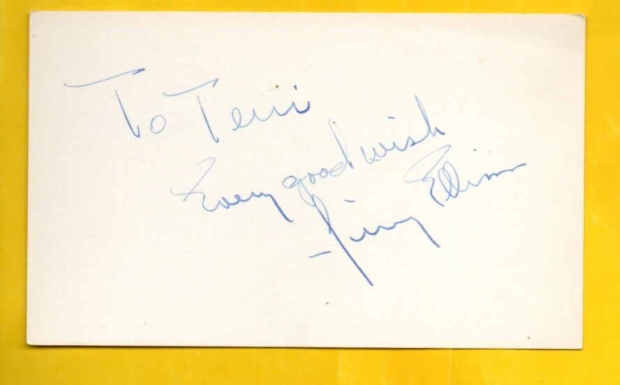 E-JIMMY ELLISON autographed card with COA | eBay