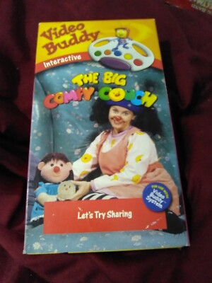 Video Buddy Interactive The Big Comfy Couch Let’s Try Sharing VHS 1999 ...
