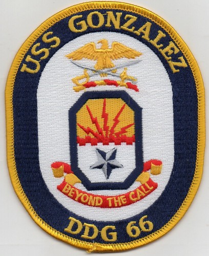 USS Gonzalez DDG 66 U S Navy jacket patch | eBay