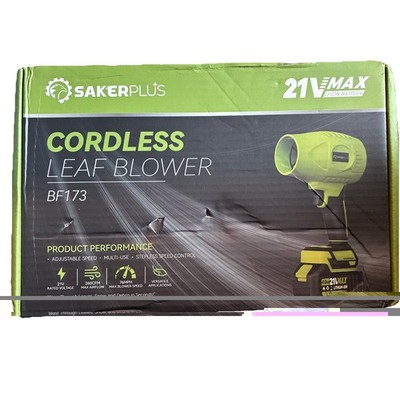 NEW Saker Cordless Leaf Blower Portable Dust Cleaner Handheld Blower ...