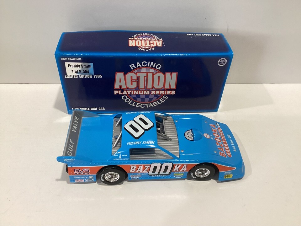 1/24 Action 1995 #00 Freddy Smith Bazooka GVS Dirt Late Model | eBay