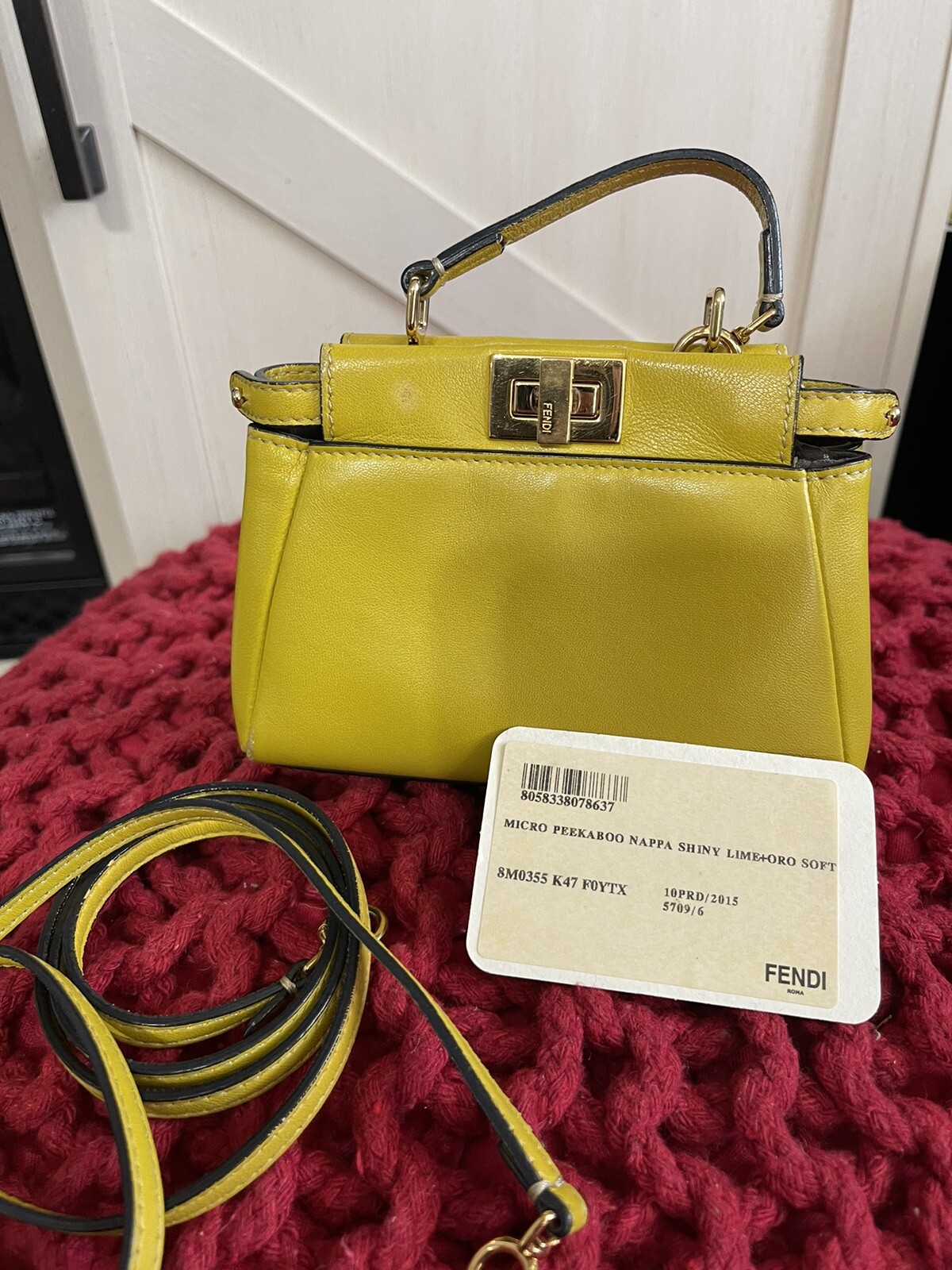 Auth fendi micro peekaboo - Gem