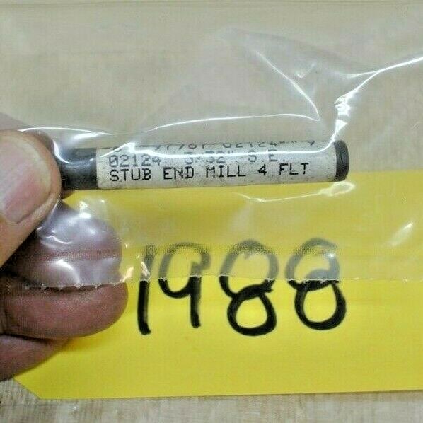 33 pcs. Carbide End Mills - Tools (Garr-Fullerton-Menlo-Dixie) Small ...