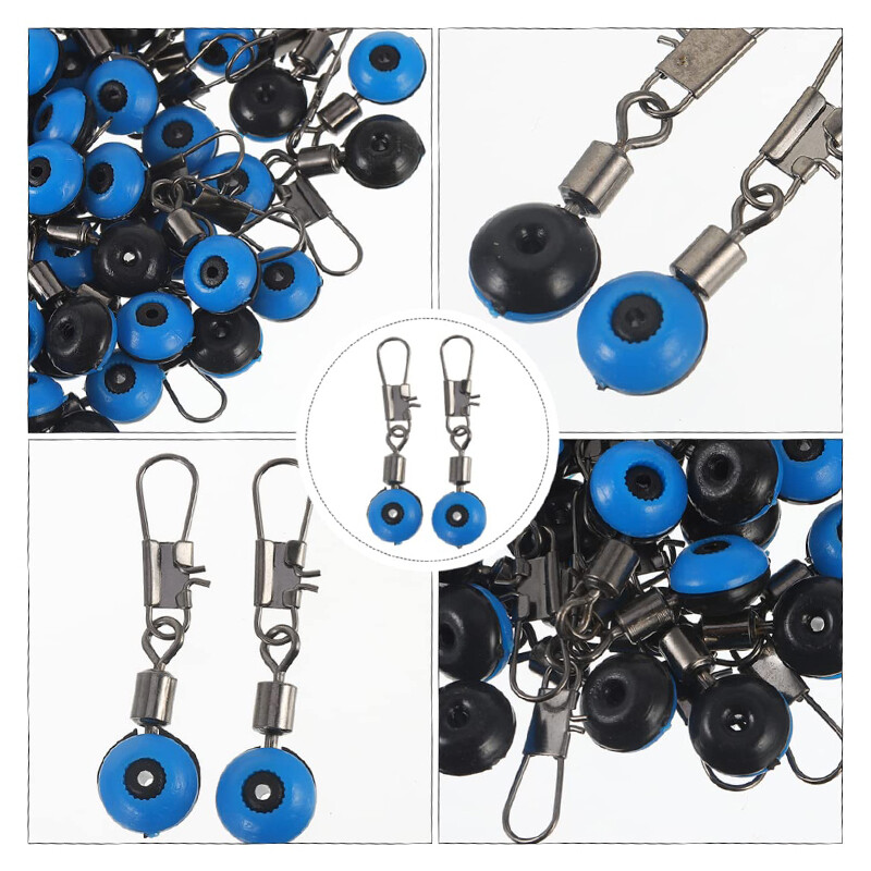 Fishing Tackle Running ledger zip slider beads snap links Float ...