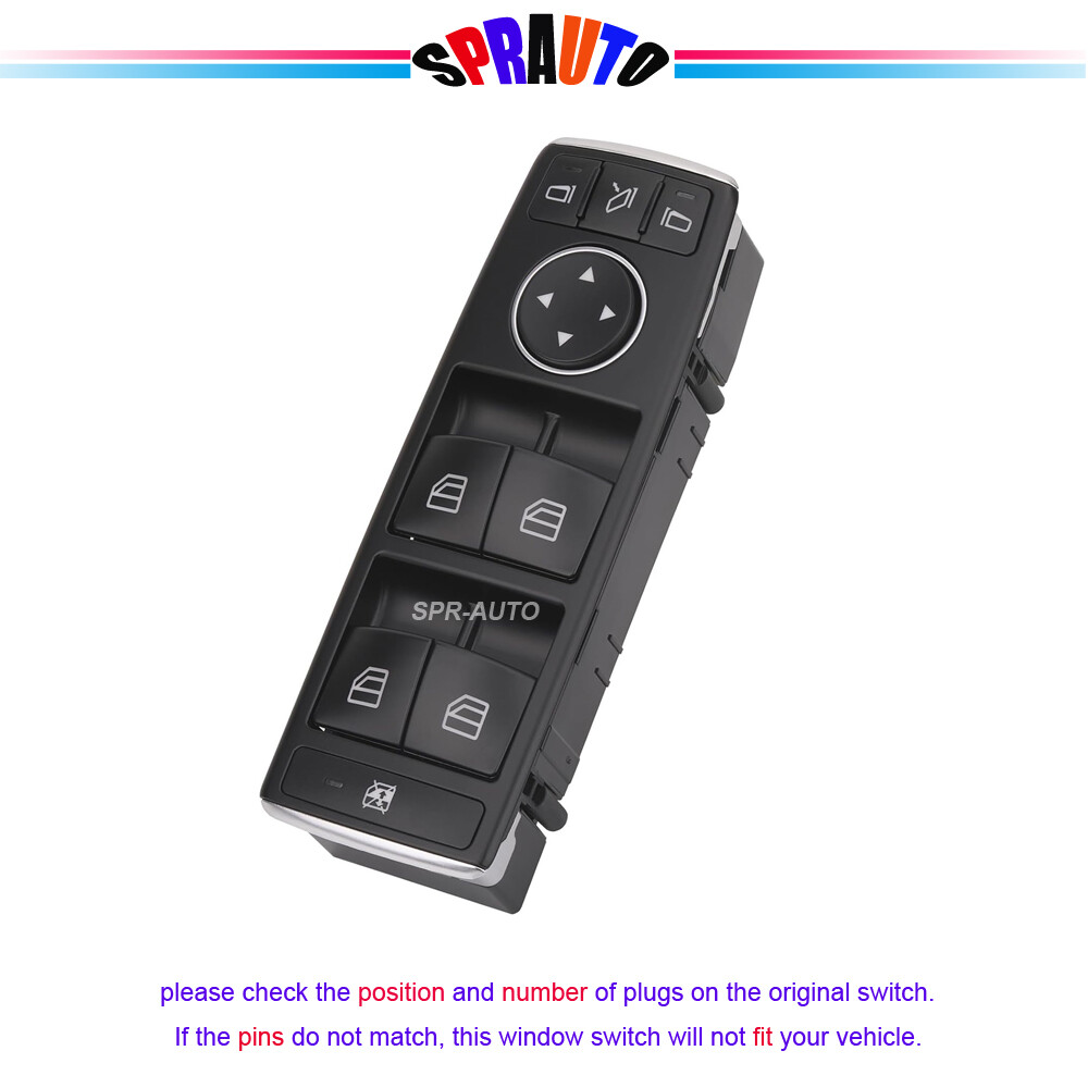 Front Left Driver Side Master Window Switch For Benz W204 W212 X204 ...