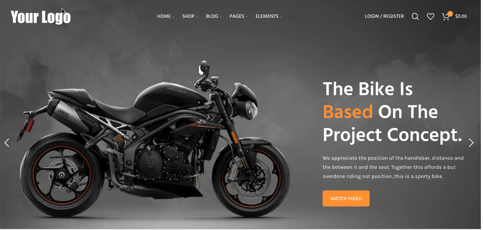 Motorcycle Shop Website Design with Free VPS Web Hosting and ...