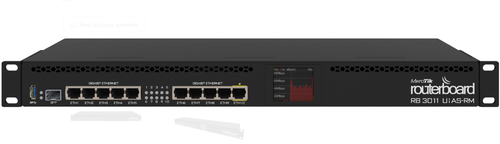 Mikrotik Router 3011 Rackmount 10 x GB LAN 1 x SFP LCD Display | eBay.de