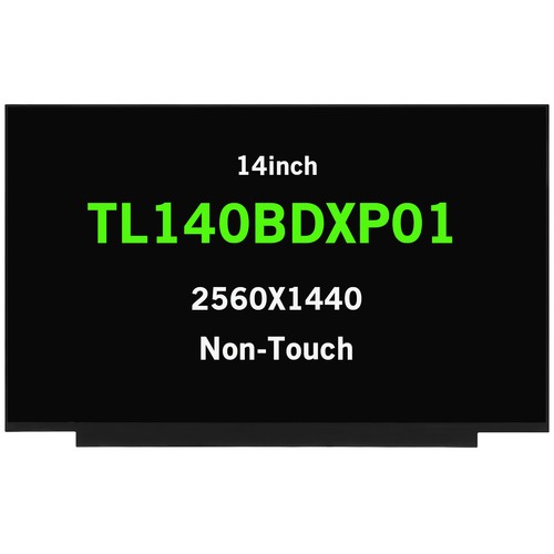 14in TL140BDXP01-00 For TIANMA TMX1400 QHD 2560X1440 120HZ LCD Screen ...