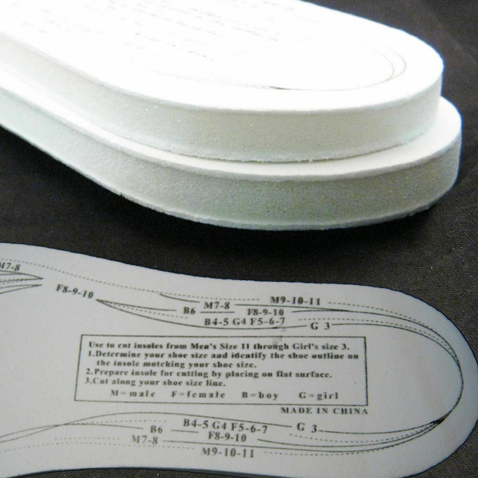 Memory Foam Work Shoe Insert Insoles Comfort Pain Relief Worksites Boot ...