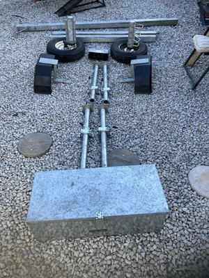 TRAILER PARTS… Axle ,indespension Units , Mudguards +brackets Wheels ...